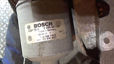 7L6955119B Мотор стеклоочистителя передний VAG | Запчасти на DRIVE2