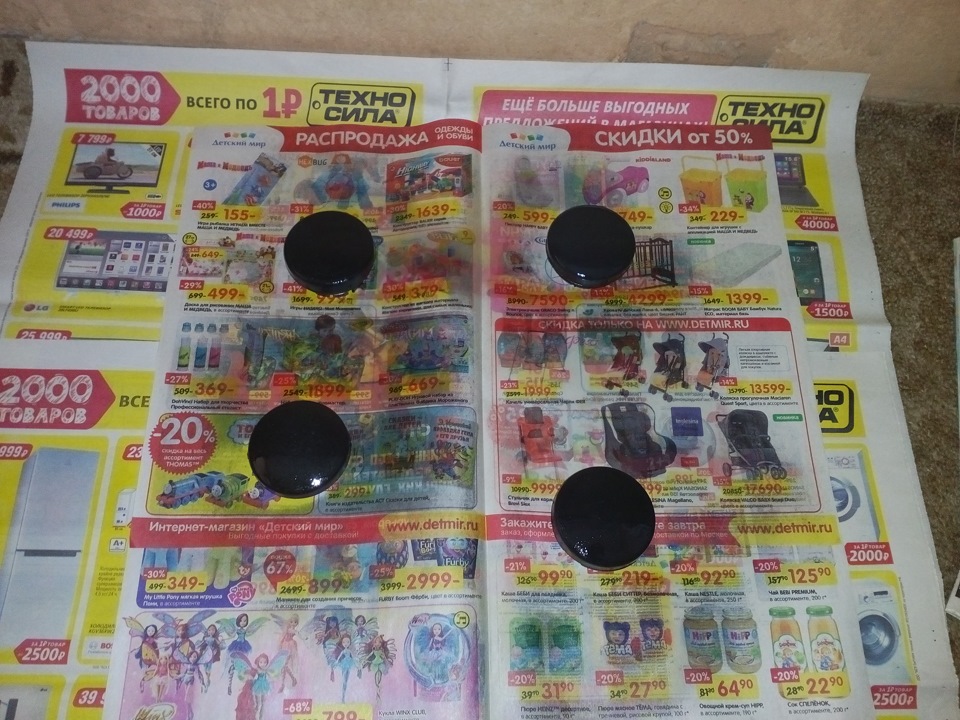 покраска колпачков — Lada 2114, 1,6 л, 2008 года | стайлинг | DRIVE2