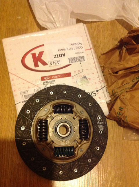 4110022715 Сцепления в сборе и его части KIA HYUNDAI | Запчасти на DRIVE2