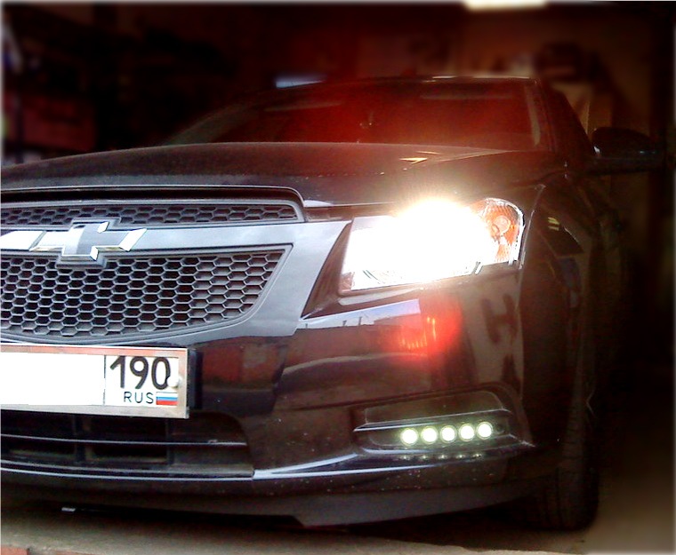 галогенки… — Chevrolet Cruze (1G), 1,8 л, 2011 года | расходники | DRIVE2