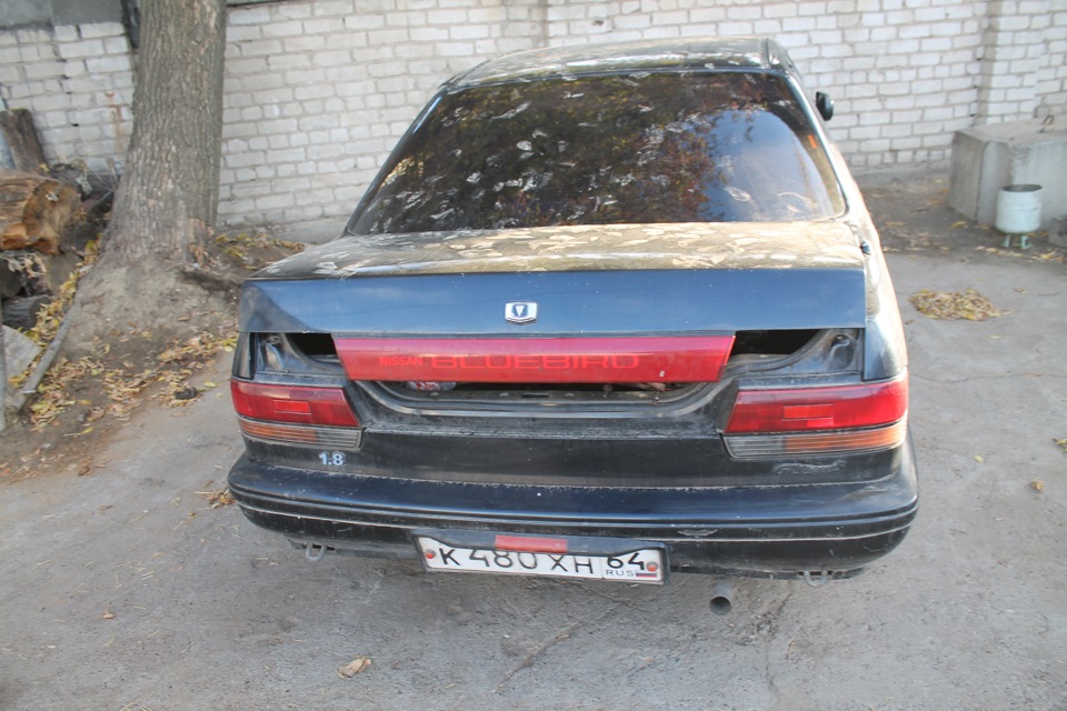 Вот немного фото — Nissan Bluebird (U12), 1,8 л, 1988 года | наблюдение ...