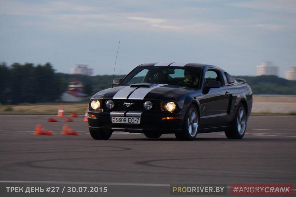 Mustang/ track day #27 prodriver.by — Ford Mustang (5G), 4,6 л, 2007 года | тест-драйв | DRIVE2