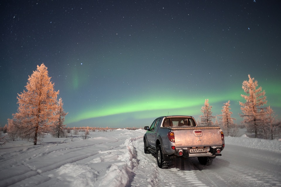 В погоне за северным сиянием — 6 — Mitsubishi L200 (4G), 2,5 л, 2011 ...