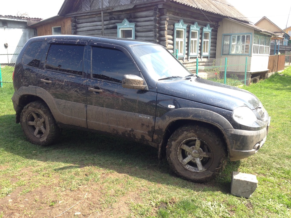 Немного фото с майских ) — Chevrolet Niva (1G), 1,7 л, 2014 года ...