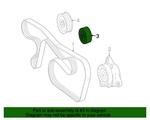 A0002021619 Шкив натяжителя ремня грм Mercedes | Запчасти на DRIVE2