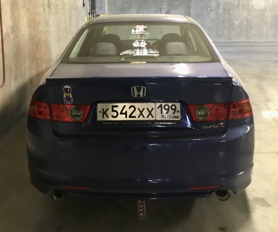 Переходим к стайлингу от SPOON — Honda Accord Euro R (CL7), 2 л, 2003 ...