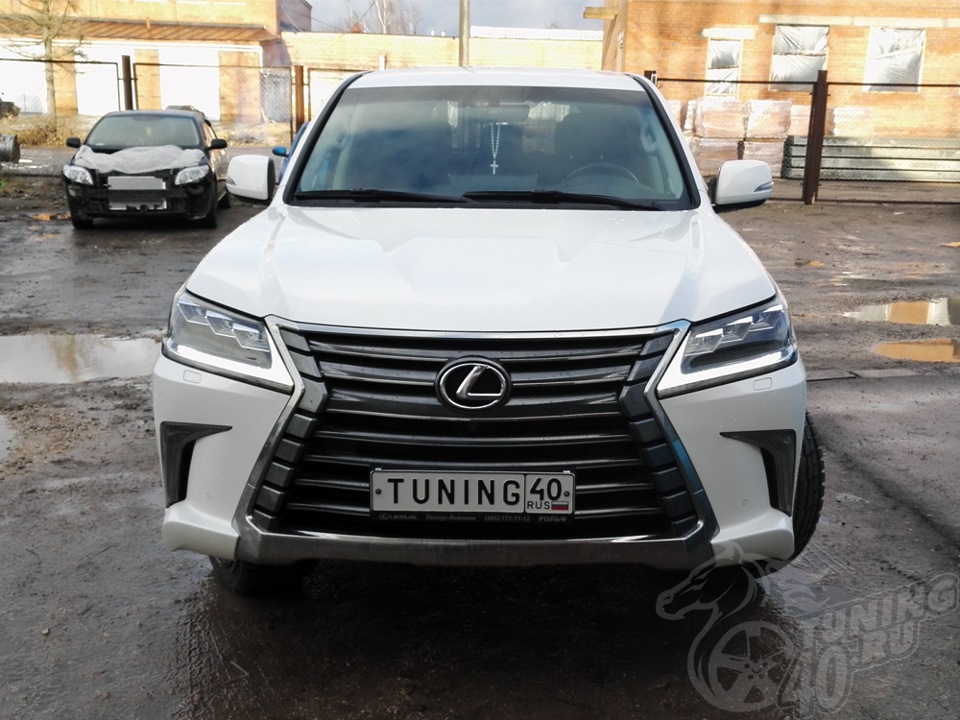 Lexus LX 570, Покраска фар — VDF (Tuning40) на DRIVE2
