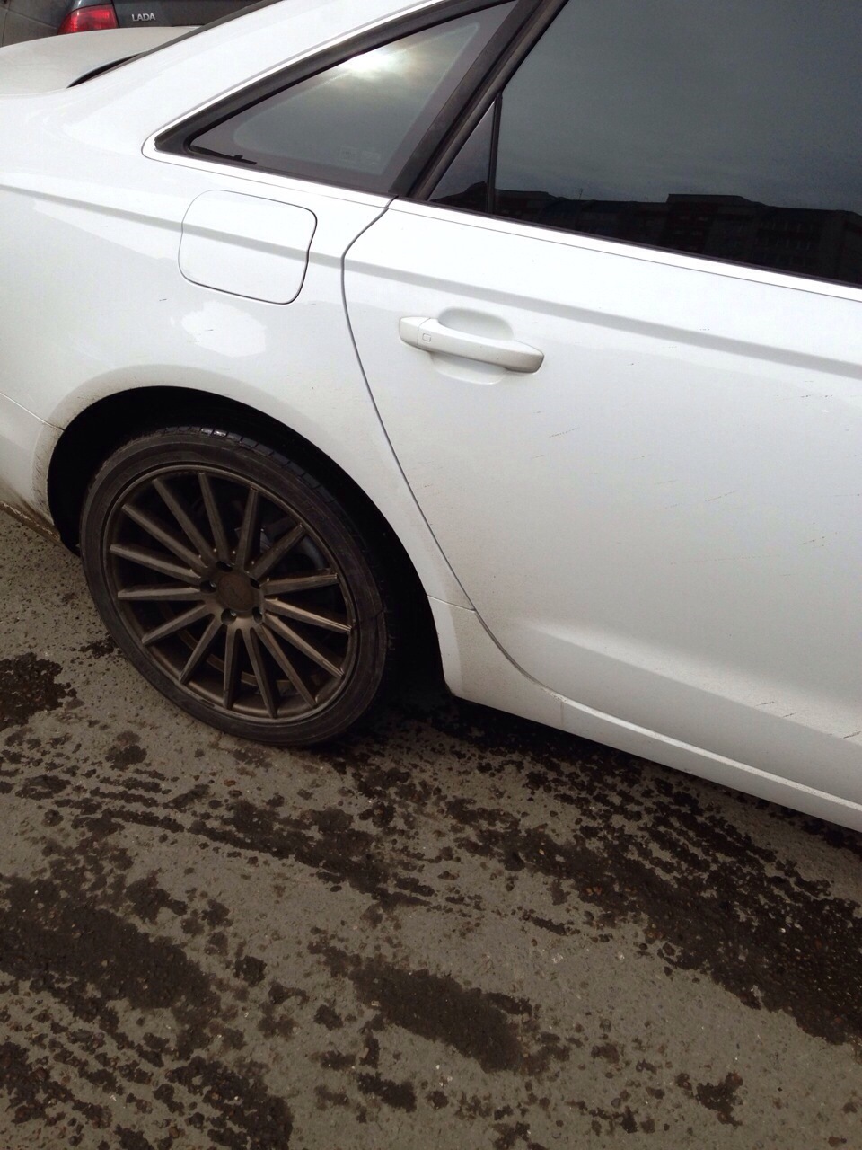 #3 фото дисков + проставки — Audi A6 (C7), 2,8 л, 2014 года | колёсные ...