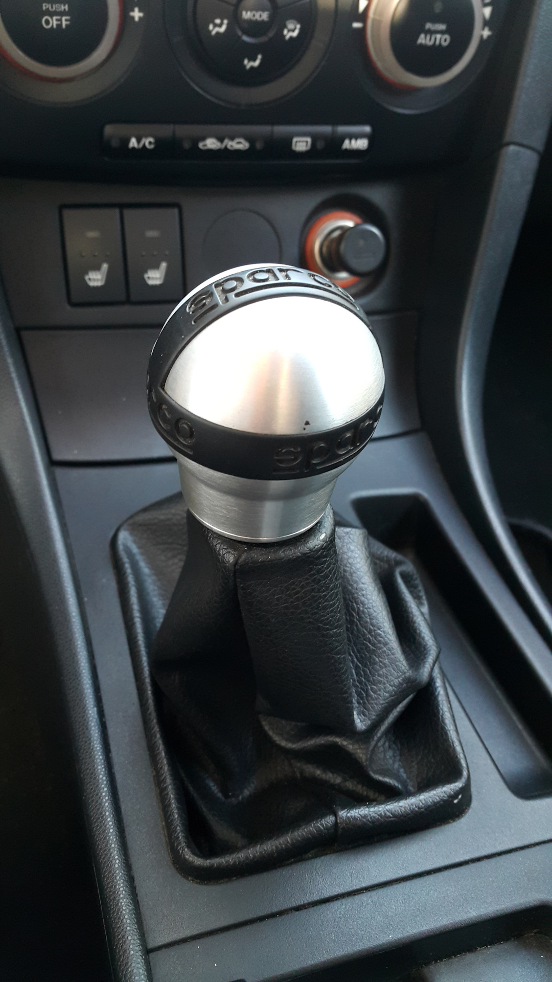 Ручка КПП Sparco — Mazda 3 (1G) BK, 2 л, 2006 года | стайлинг | DRIVE2