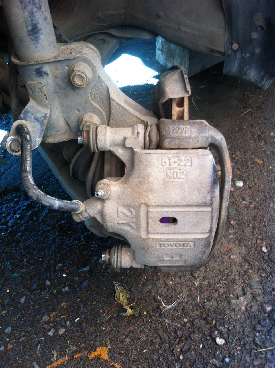 Замена всего по порядку-часть 3 — Toyota Sprinter (100), 1,5 л, 1992 ...