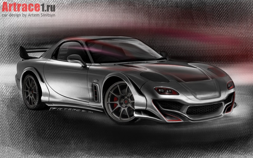 Mazda RX-7 wide body — DRIVE2