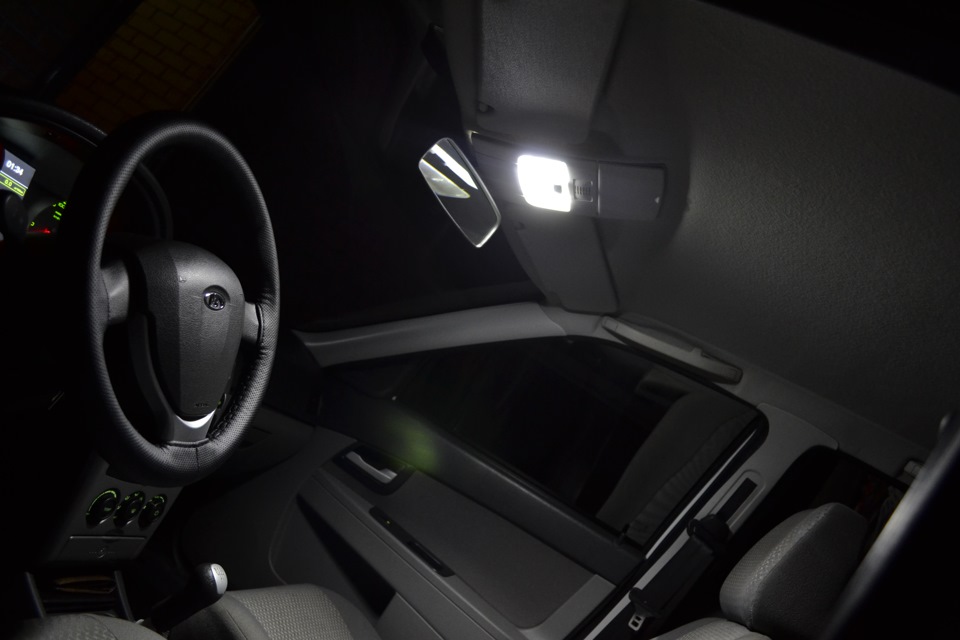 Замена лампы в плафоне освещения. ( Led panel 5730 24SMD ) — Lada ...