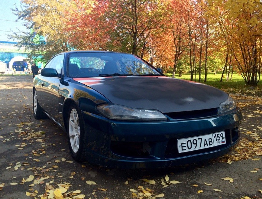 Я просто оставлю это здесь — Nissan Silvia (S14), 2 л, 1993 года ...