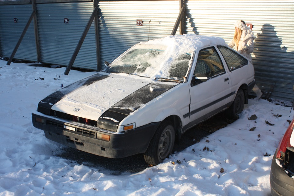 Маленькая история ;) — Toyota Sprinter Trueno (85), 1,3 л, 1985 года ...