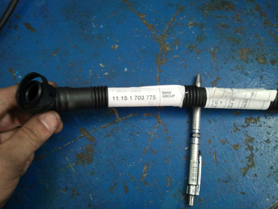 11151703775 Воздухоотводная труба BMW | Запчасти на DRIVE2