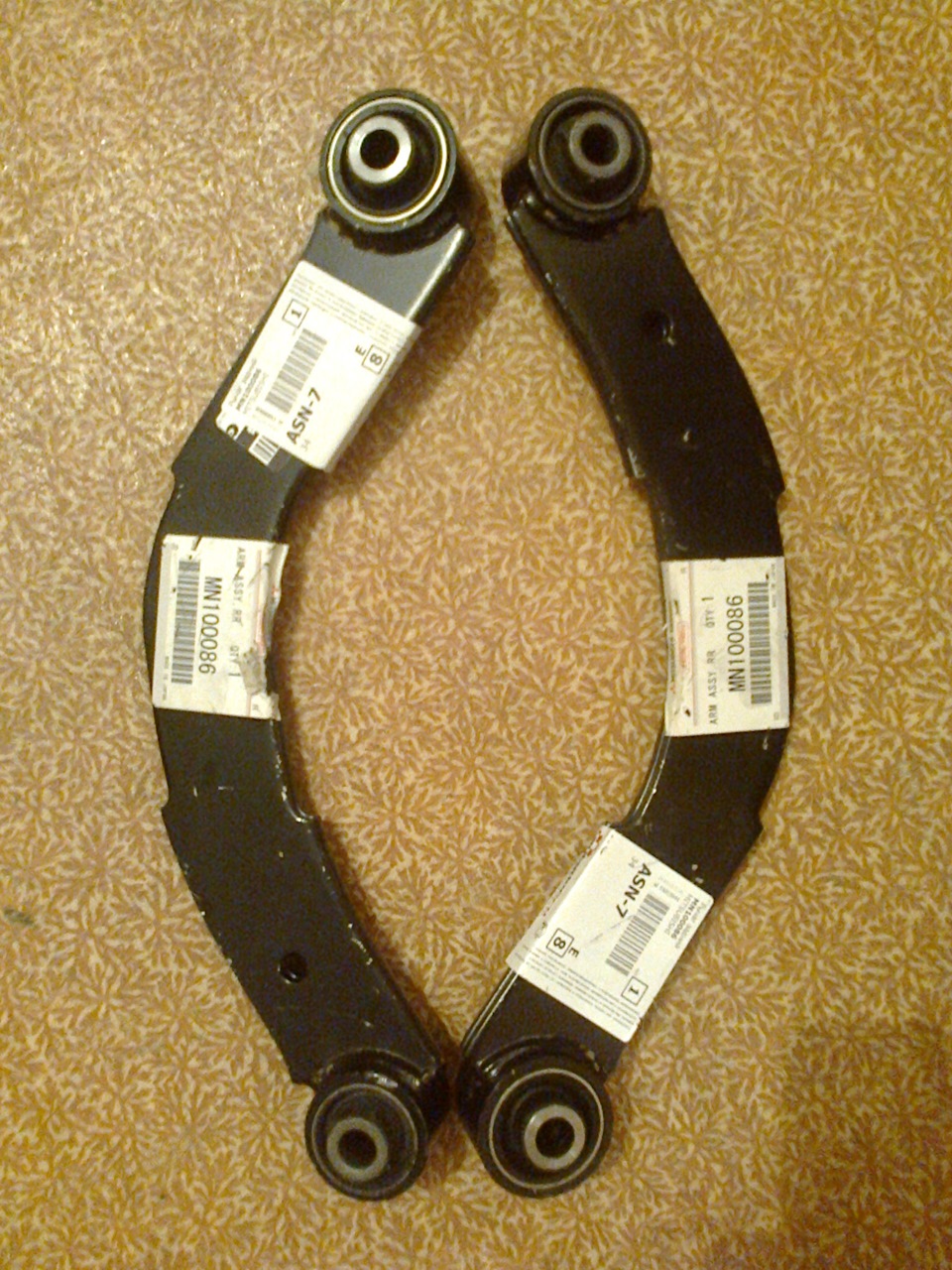 Задняя подвеска, третья и последняя партия запчастей. — Mitsubishi ...