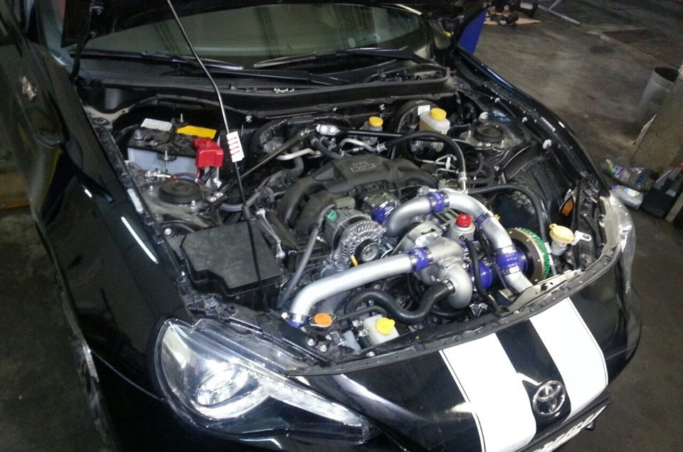Установка HKS GT Supercharger Kit на Toyota GT86 — Subaru Impreza WRX STI (GV/GR), 2,5 л, 2010 ...