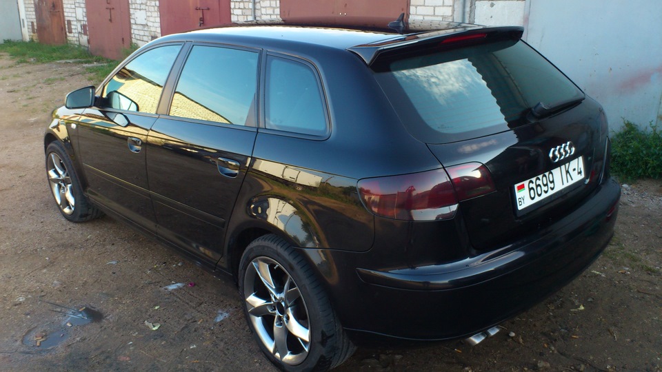 Спойлер — Audi A3 Sportback (8PA), 1,9 л, 2008 года | стайлинг | DRIVE2