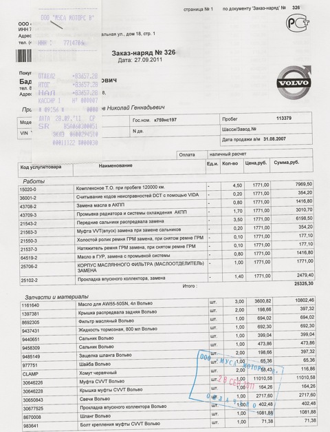 30677525 прокладка Volvo | Запчасти на DRIVE2