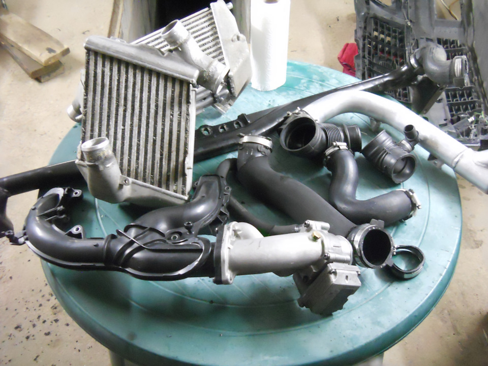 Ремонт турбины 3.0 TDI — Audi A8 (D3), 3 л, 2006 года | своими руками ...