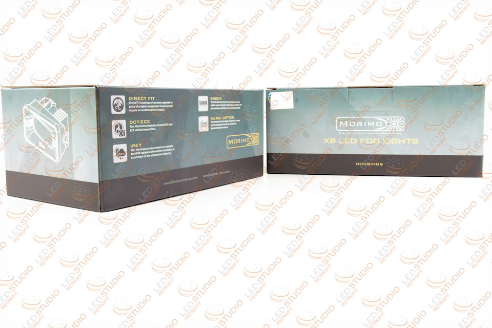 Светодиодные противотуманные фары Chrysler Morimoto XB LED — Ledstudio на DRIVE2