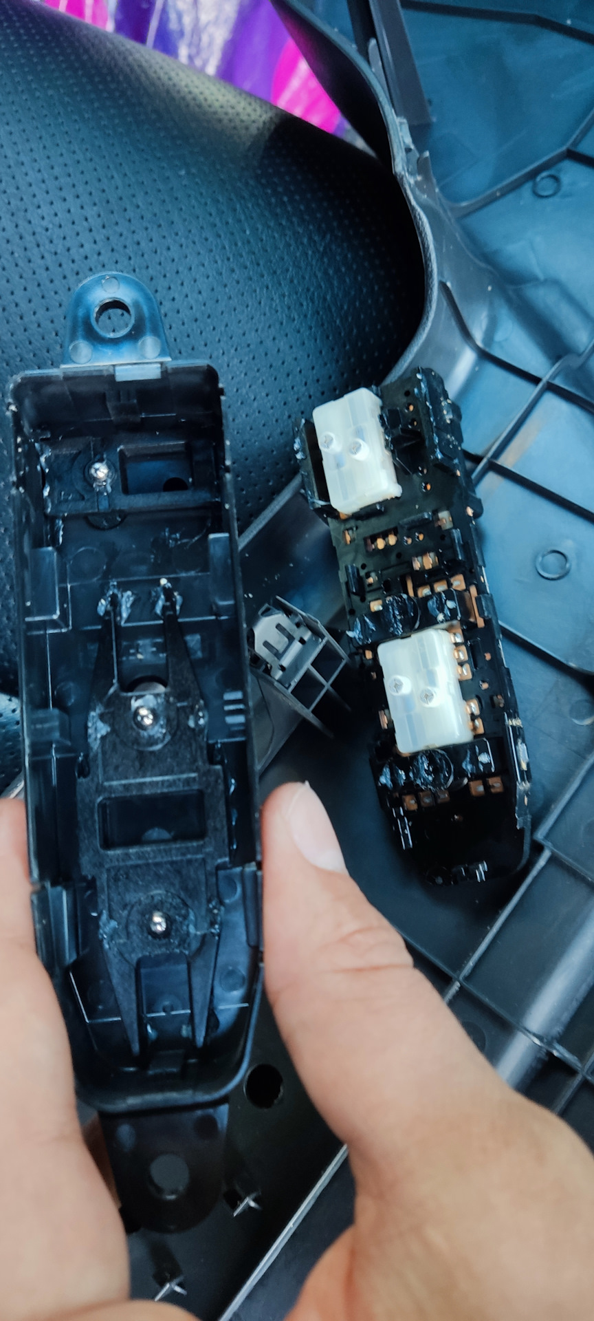 Электропривод сиденья — ремонт — Nissan Teana (L33), 2,5 л, 2014 года ...