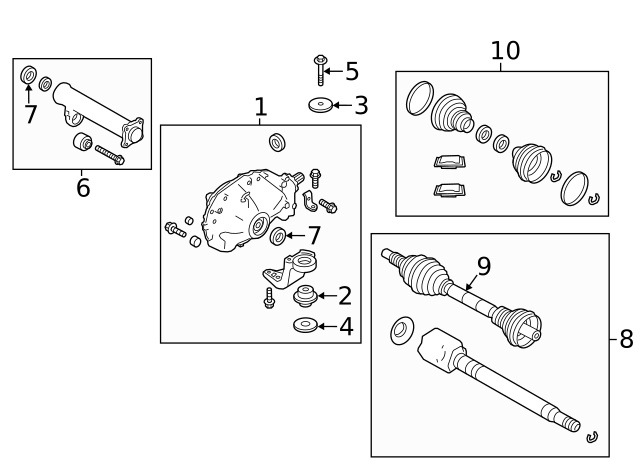 LR041970 ВЕДУЩАЯ ПОЛУОСЬ В СБОРЕ Jaguar Land Rover | Запчасти на DRIVE2