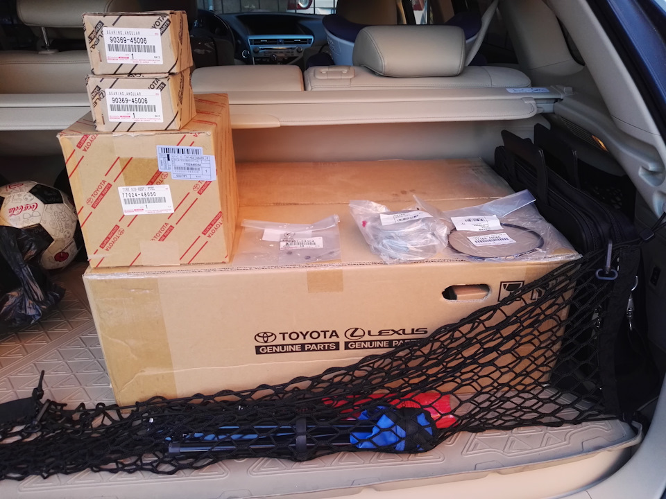 Приехали железяки — Lexus RX (3G), 3,5 л, 2012 года | запчасти | DRIVE2