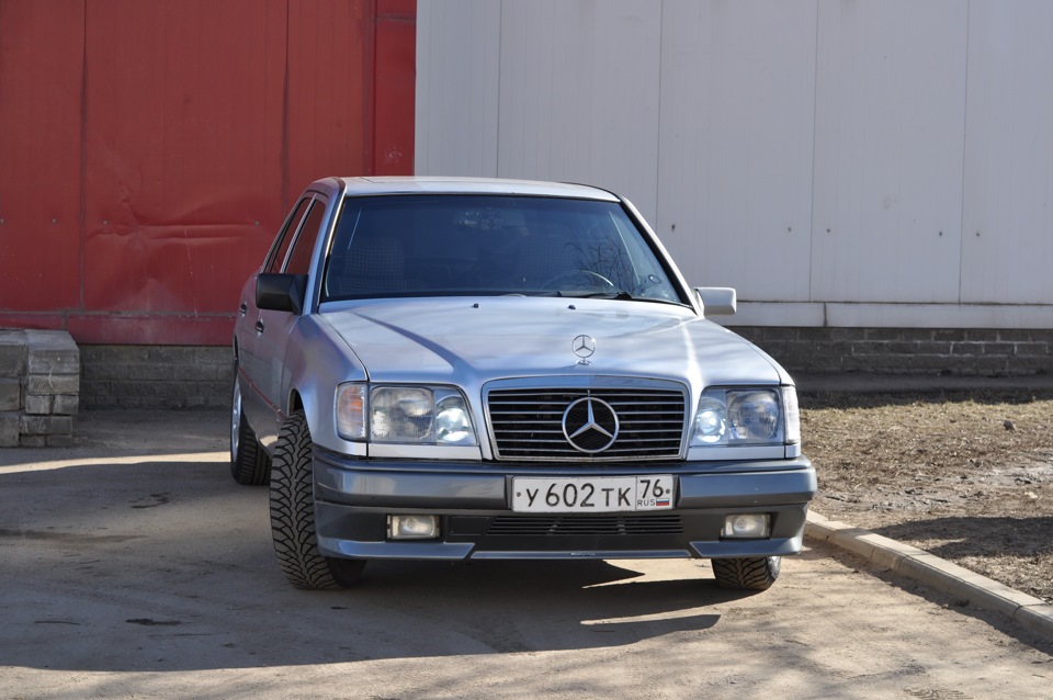 Поставил летние колеса Evolution II, ну и помыл Ская. — Mercedes-Benz E ...