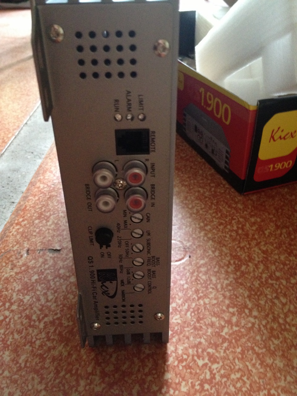 Kicx QS 1.900 — Lada 2114, 1,6 л, 2009 года | автозвук | DRIVE2