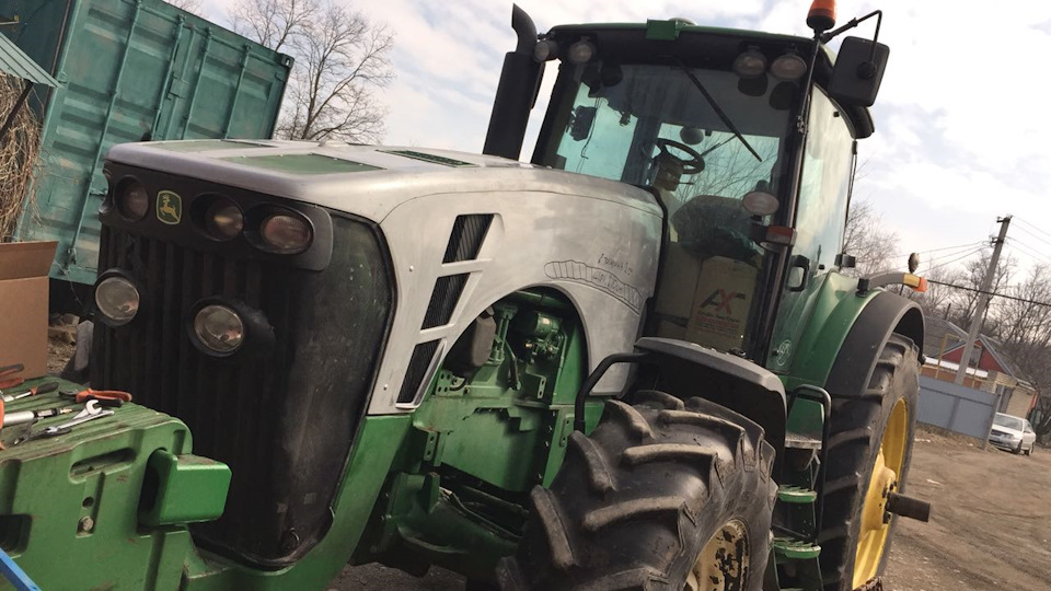 Стеклопластиковый обвес на трактор John Deere 8R — Proexpert на DRIVE2