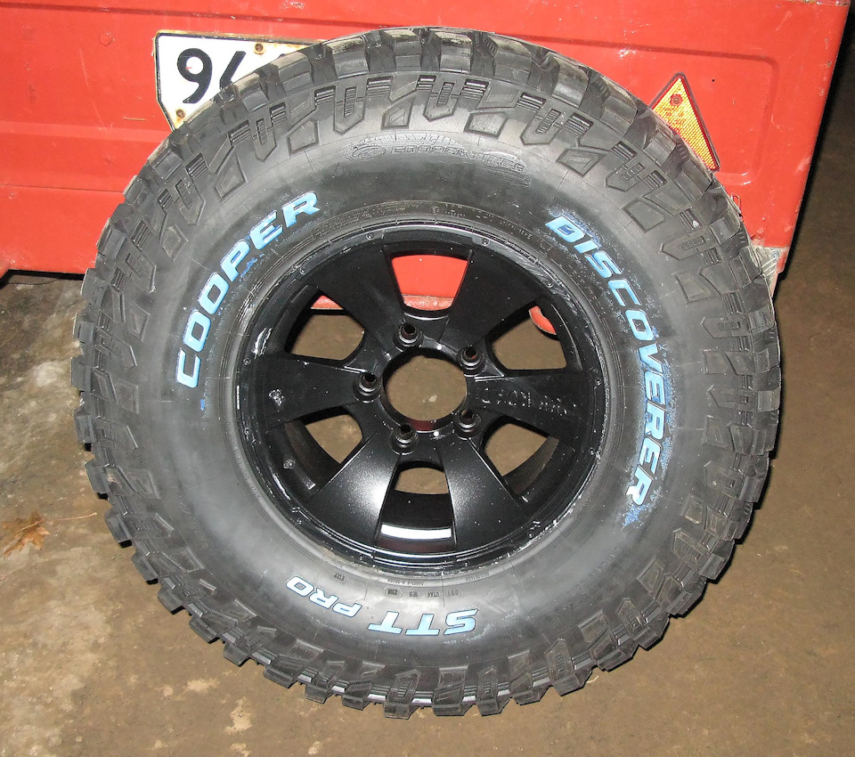 Новой машине — новый размер! Cooper STT Pro 315/70 R16 (35") — Suzuki ...