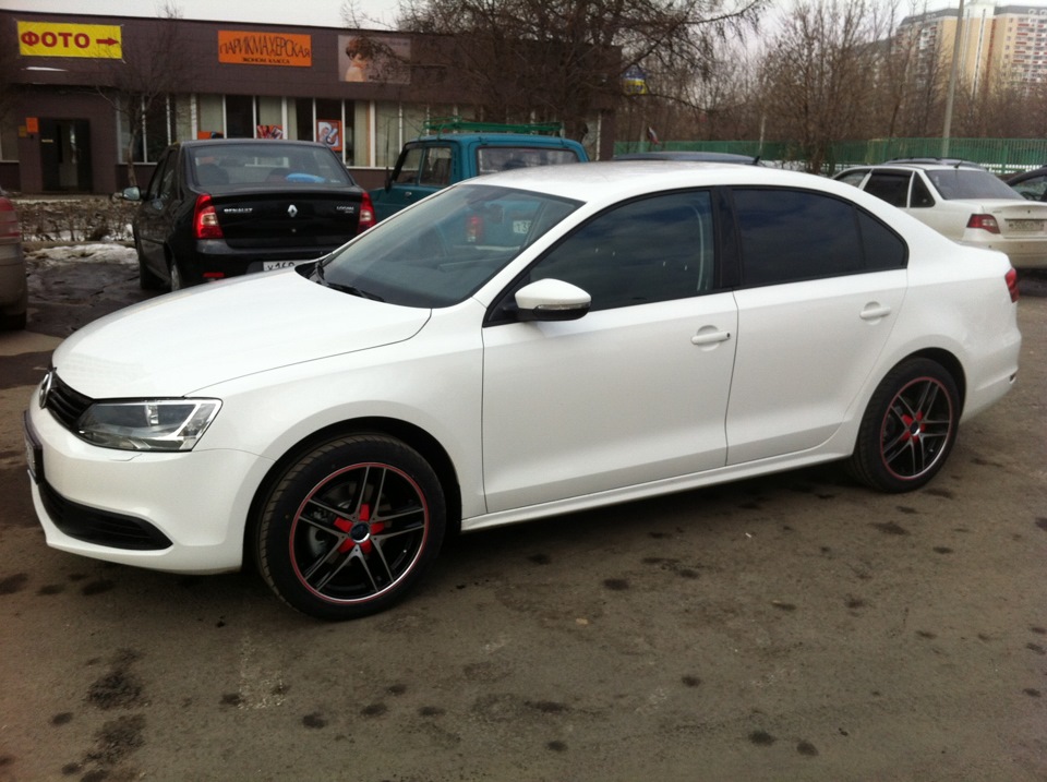 Затонировались и поставили парктроник — Volkswagen Jetta VI, 1,4 л ...
