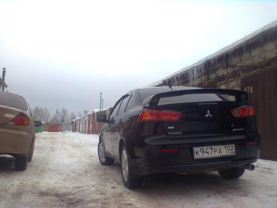 Lancer спойлер — KIA Spectra, 1,8 л, 2007 года | тюнинг | DRIVE2