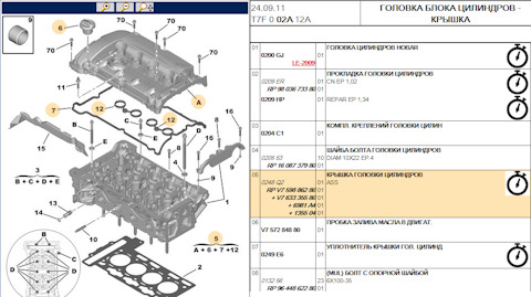 0209HP ПРОКЛАДКА, ГОЛОВКА ЦИЛИНДРА Peugeot Citroen | Запчасти на DRIVE2