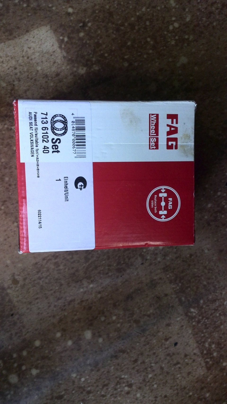 Задний ступичный подшипник — Audi 80 (B4), 1,9 л, 1994 года | поломка ...