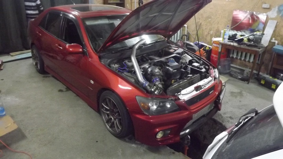 Наконец-то приехал радиатор Sard — Toyota Altezza, 2,5 л, 1999 года ...