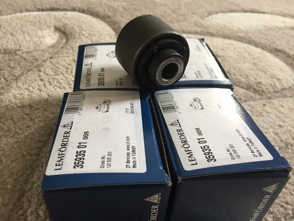 Замена задних сайлентов — Skoda Octavia A4 Mk1, 1,8 л, 2002 года ...