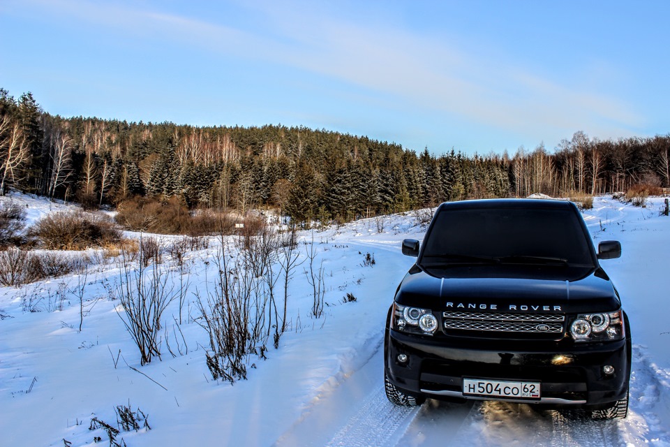 Russian Winter RangeRover Supercharged Photo&Video — Land Rover Range ...