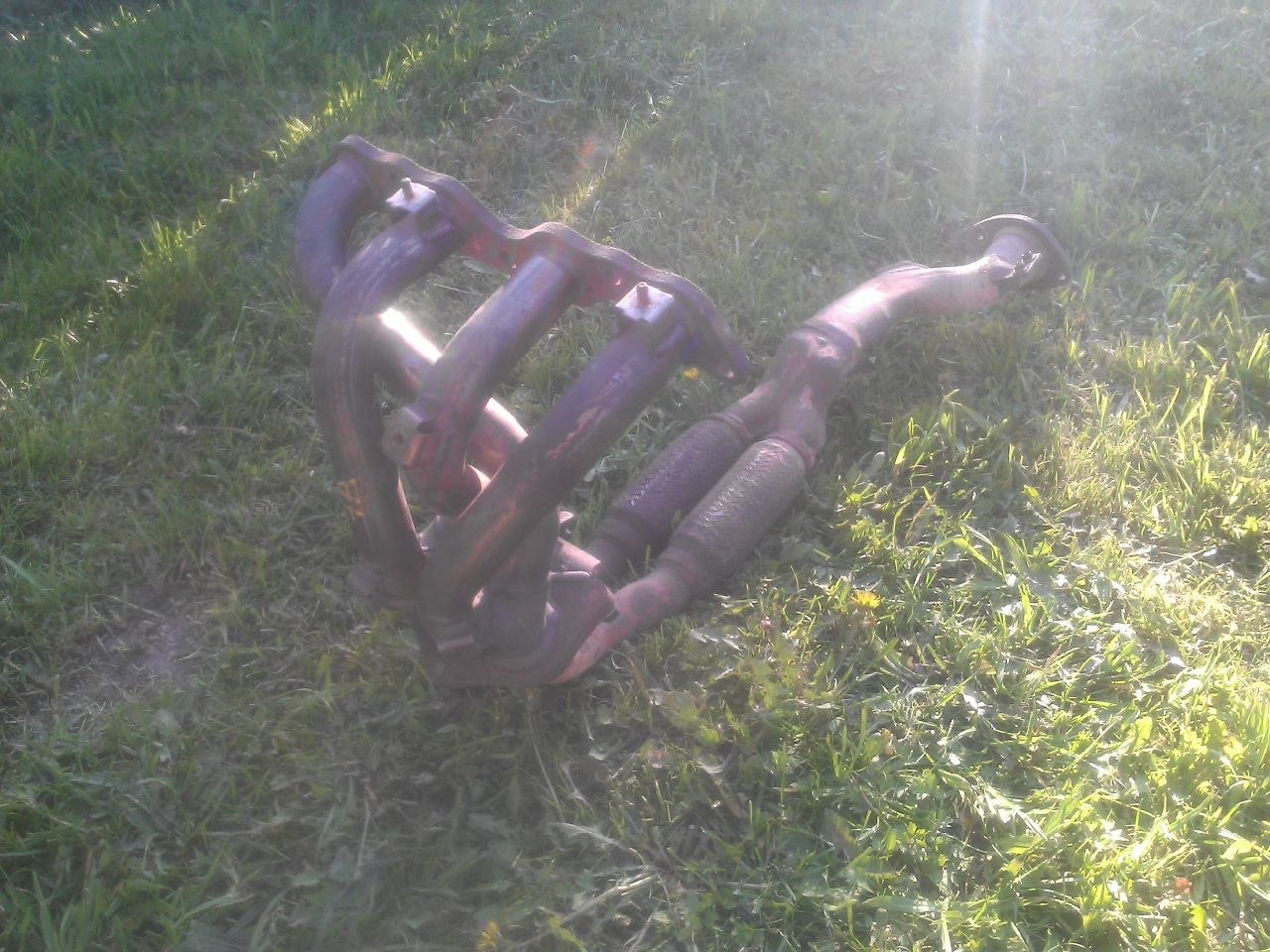 Выхлоп 4-2-1 — Toyota Corolla (100), 1,5 л, 1992 года | тюнинг | DRIVE2