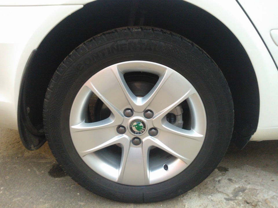 Родные диски, стало лучше или хуже? — Skoda Octavia A5 Mk2, 1,8 л, 2011 ...