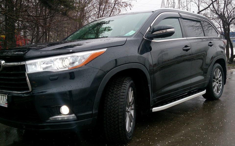 Спасибо BRIDGESTONE! — Toyota Highlander (XU50), 3,5 л, 2014 года ...