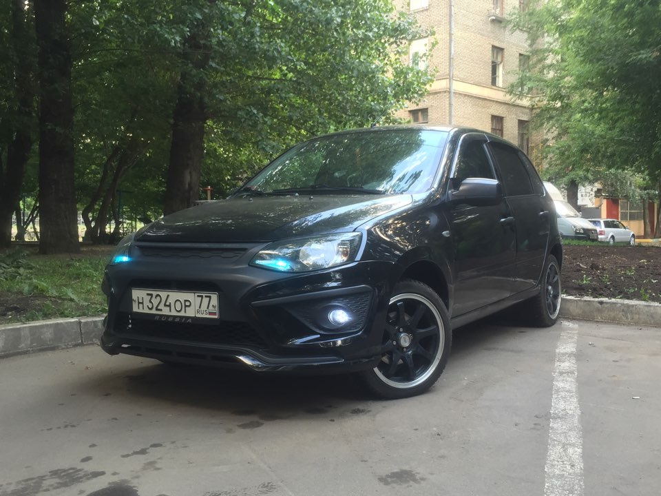 Kalina ver 2.0 — Lada Калина Хэтчбек (2G), 1,6 л, 2013 года | тюнинг ...