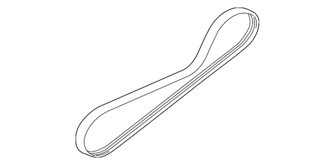 11287808106 Клиновой рифленый ремень BMW | Запчасти на DRIVE2