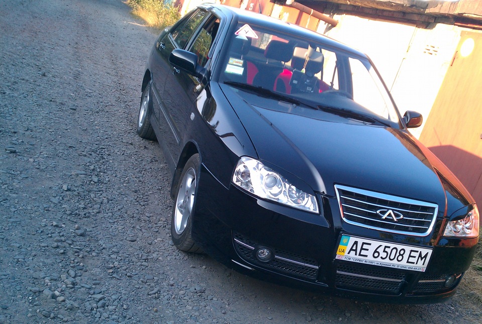 Милые глазки ягодки :) — Chery Amulet, 1,5 л, 2011 года | фотография ...