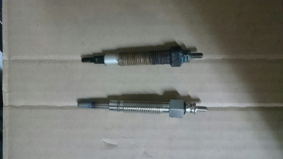 Свечи накаливания Denso DG198 — Nissan Terrano I, 3,2 л, 1990 года | плановое ТО | DRIVE2