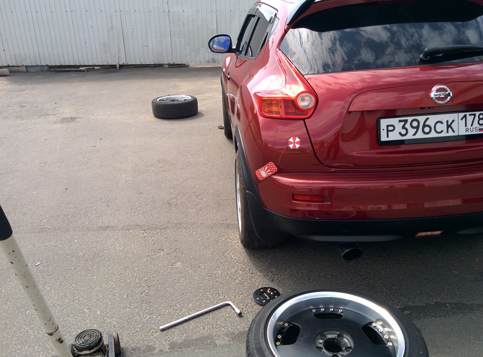 R17 vs R18 — Nissan Juke (1G), 1,6 л, 2011 года | колёсные диски | DRIVE2