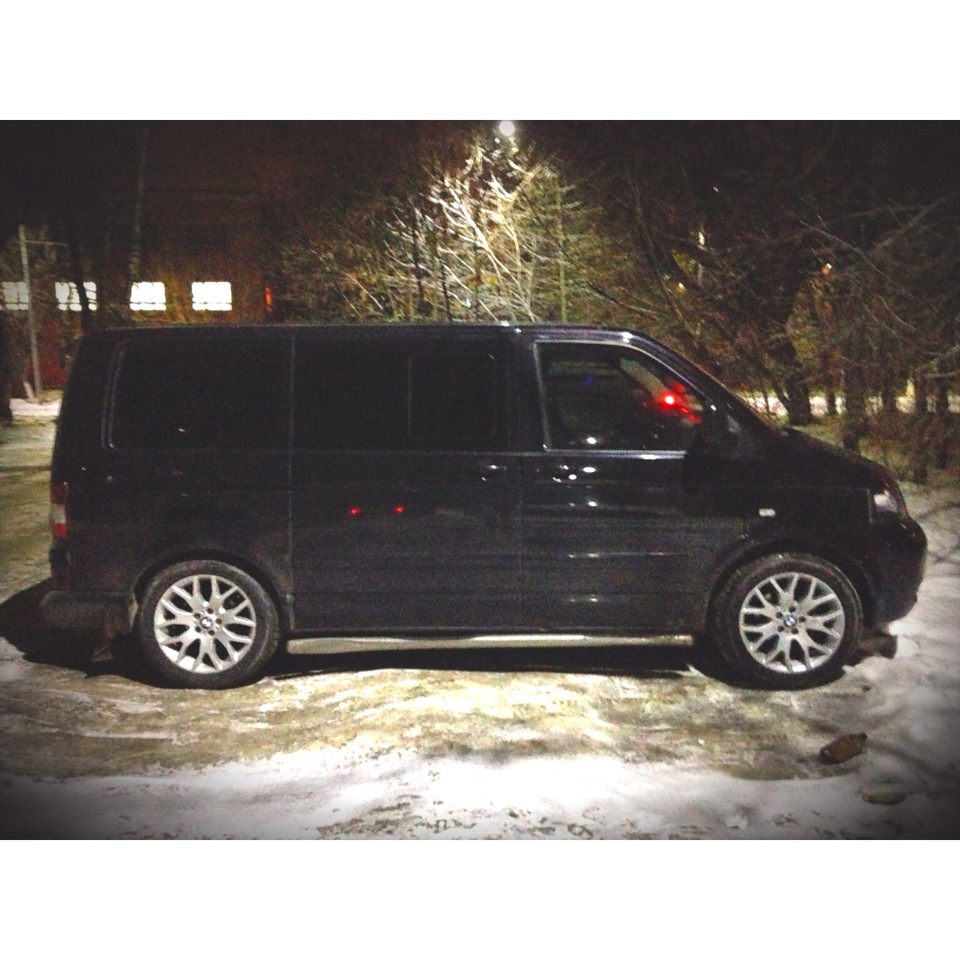 19 на Мультик — Volkswagen Multivan (T5), 2,5 л, 2007 года | колёсные ...