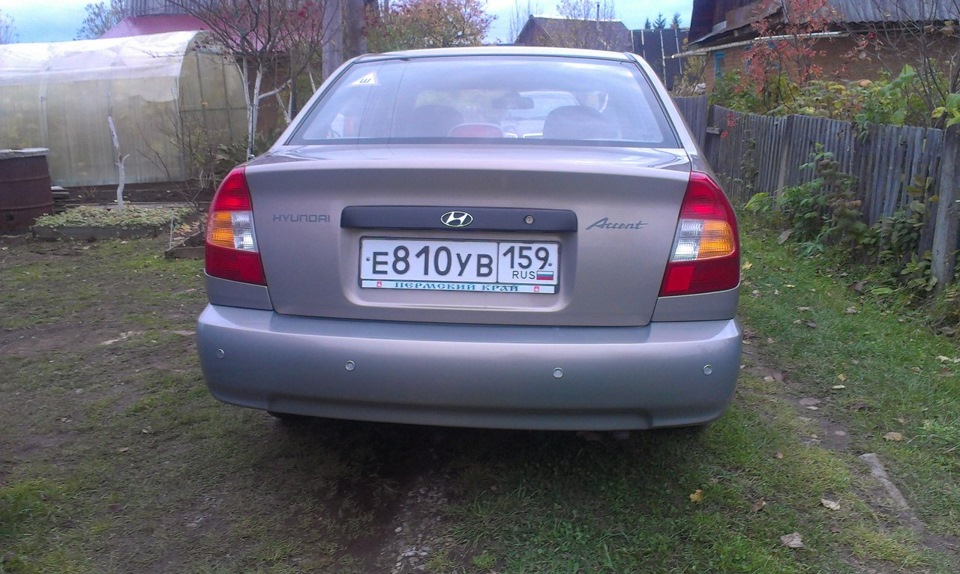 Пару фото) — Hyundai Accent (2G), 1,5 л, 2007 года | фотография | DRIVE2