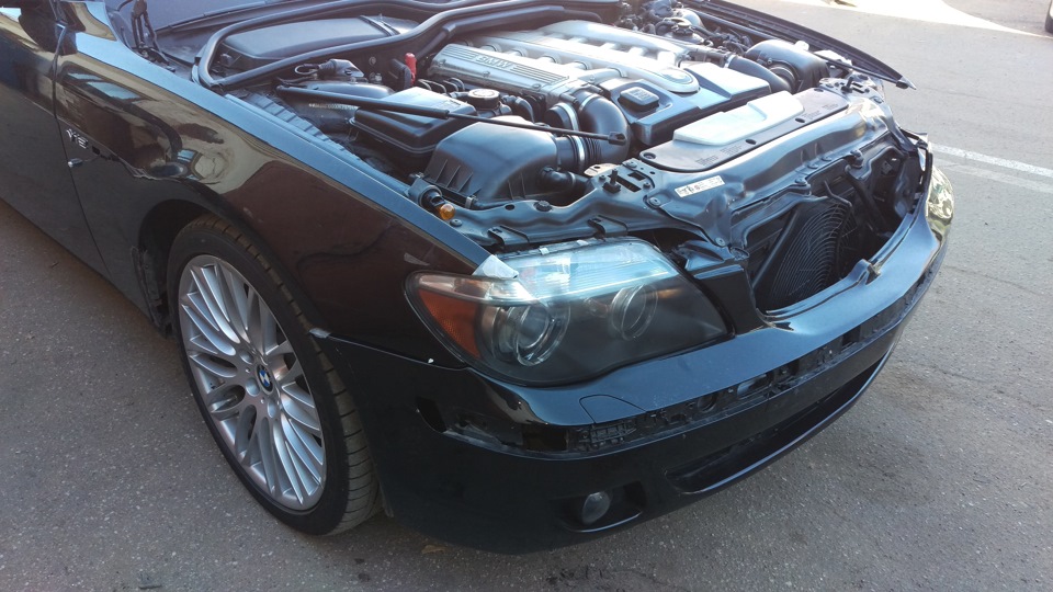 зима…процесс…запись нумер 3 — BMW 7 series (E65/E66), 6 л, 2006 года ...